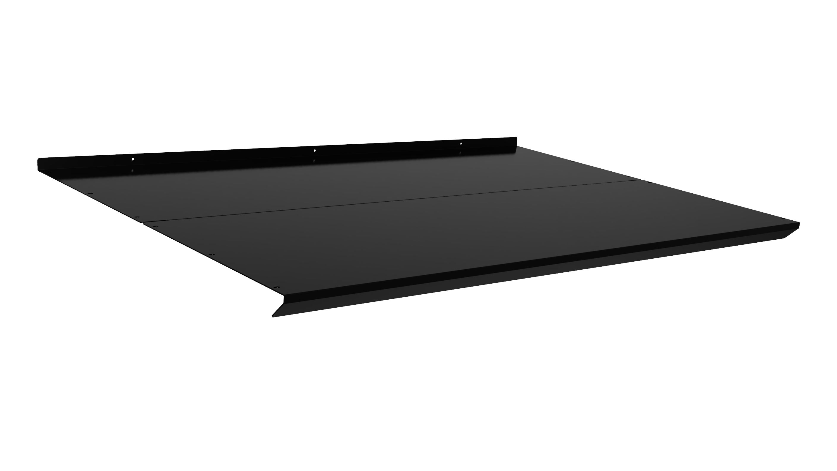 MODERN lose Platten Vordach, B100 x T85 x H5 cm, schwarz – dangarden